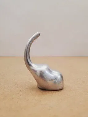Other | Elephant Metal Art Signed Vintage Hoselton Sculpture Hand Cast ...